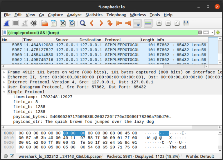 TLDR Wireshark UDP Dissector – Quantulum Ltd